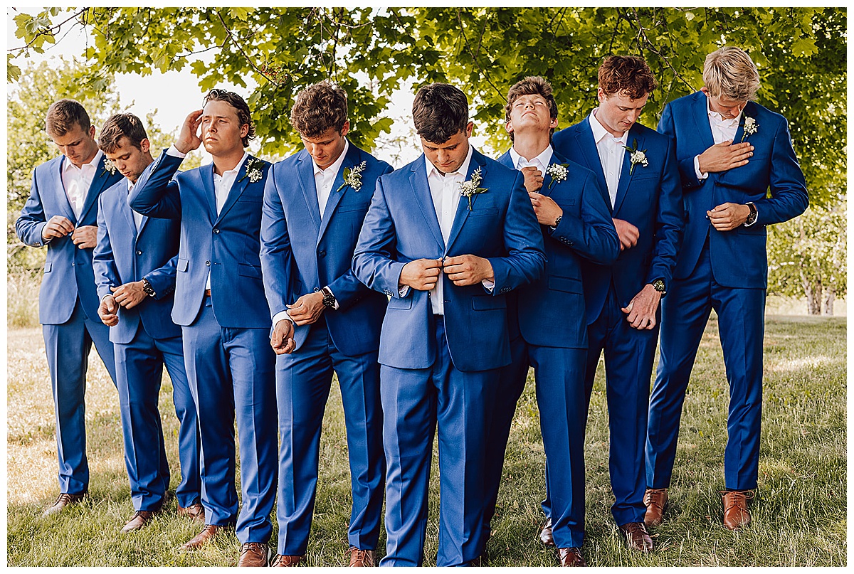 Outdoor Wedding Day | Rachel + Max